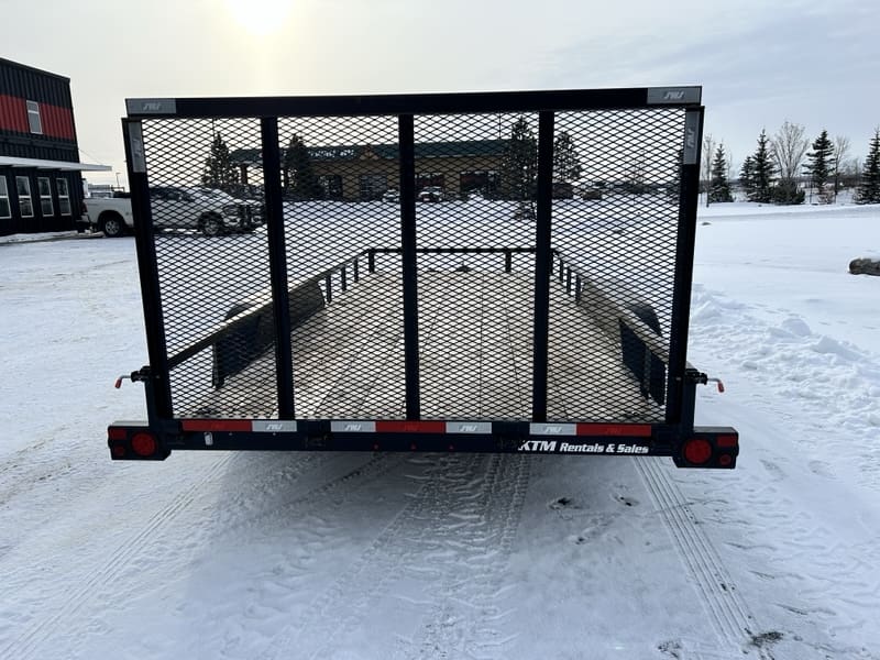 Pre-Owned 2025 82″ x 16′ Tandem Axle Utility Trailer (2)3.5K Axles ...