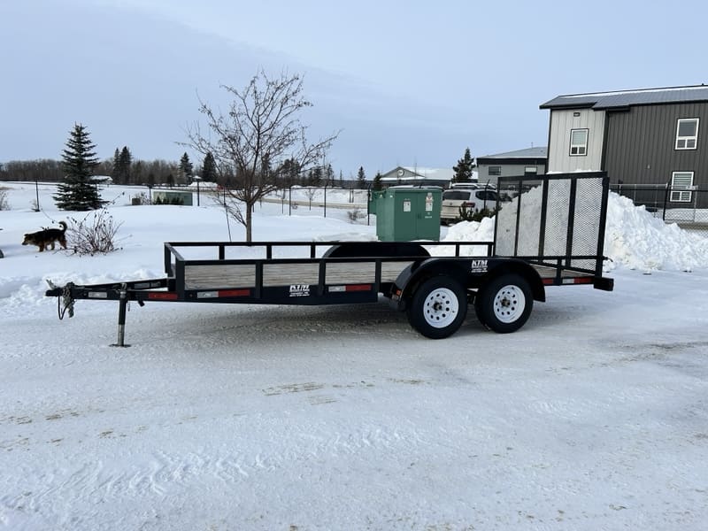Pre-Owned 2025 82″ x 16′ Tandem Axle Utility Trailer (2)3.5K Axles ...